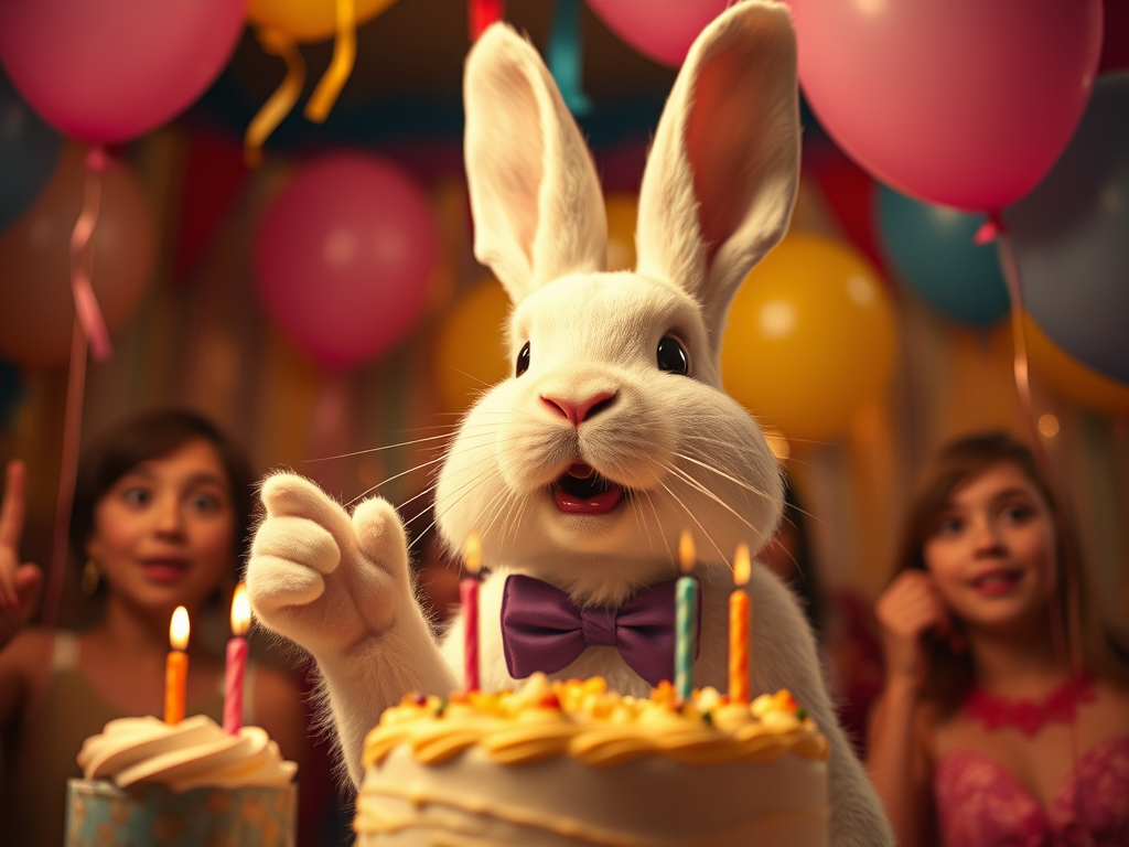 White Rabbits & Singing Happy Birthday - Travels and Adventures of ...